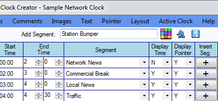 BCC » Tutorials : Segments