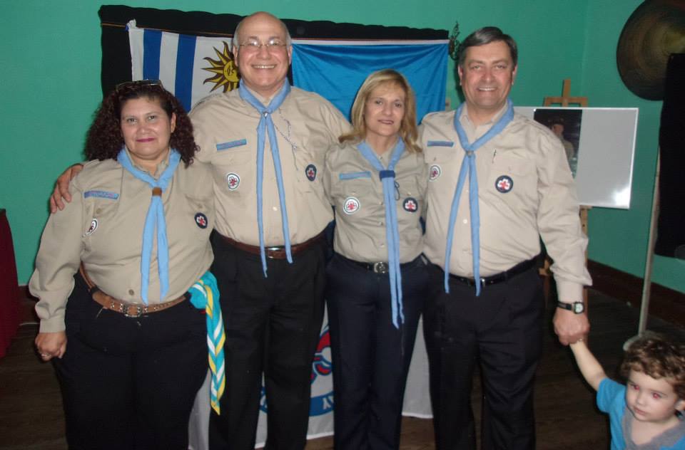 FRATERNIDAD DE ANTIGUOS SCOUTS Y GUIAS DEL URUGUAY: Ceremonia de ...