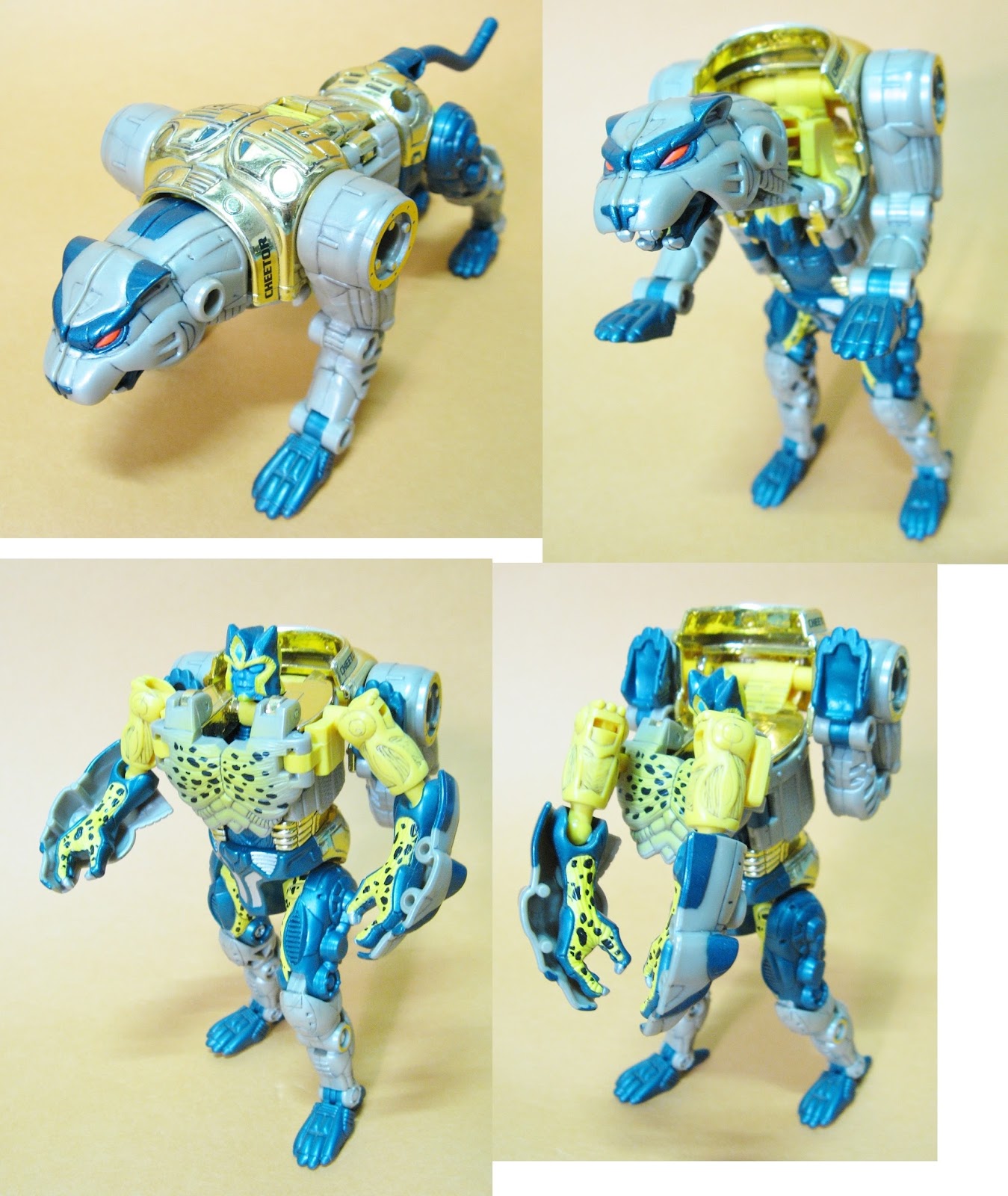Transformers Beast Wars Deluxe TRANSMETAL CHEETOR變形金剛特種變形勇士 超金屬豪華級 捷達/豹子/花豹