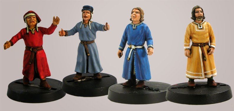 Tabletop Fix: Mirliton Miniatures - Medieval Townsfolk
