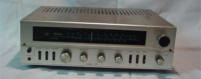 Robert's Sound: Sansui 250 tube receiver, output transformer