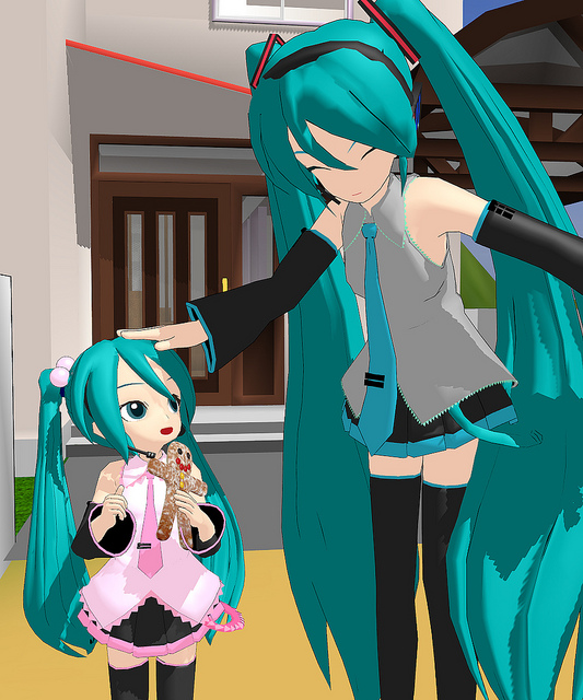 Vocaloid Is Life !!!: Little Miku World is Mine Dance