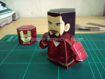 papermodel2u by Petchpaper: Free Paper Model :: The Avengers :: Iron Man