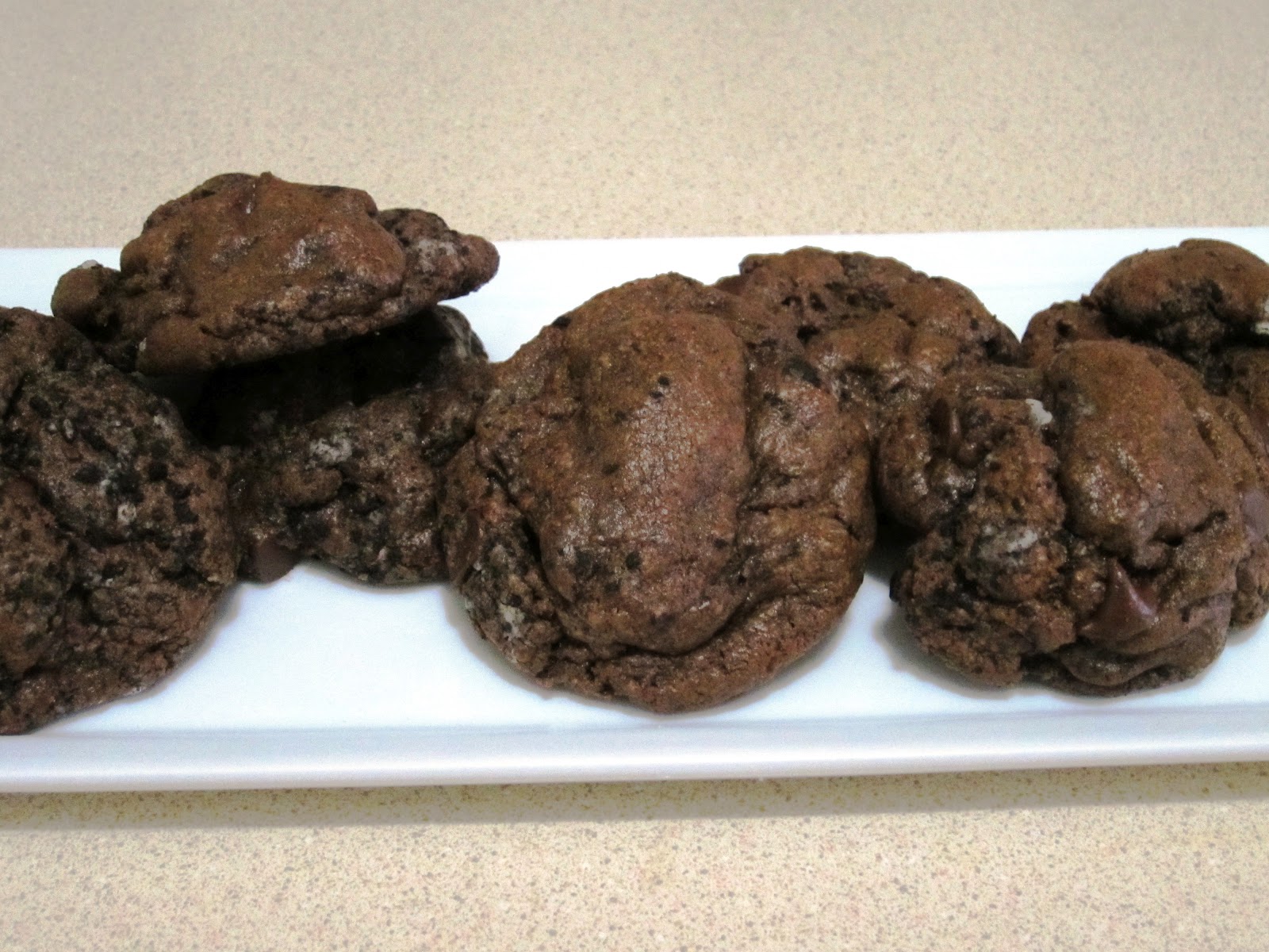 PinsterSisters: Double Fudge Oreo Crunch Cookies