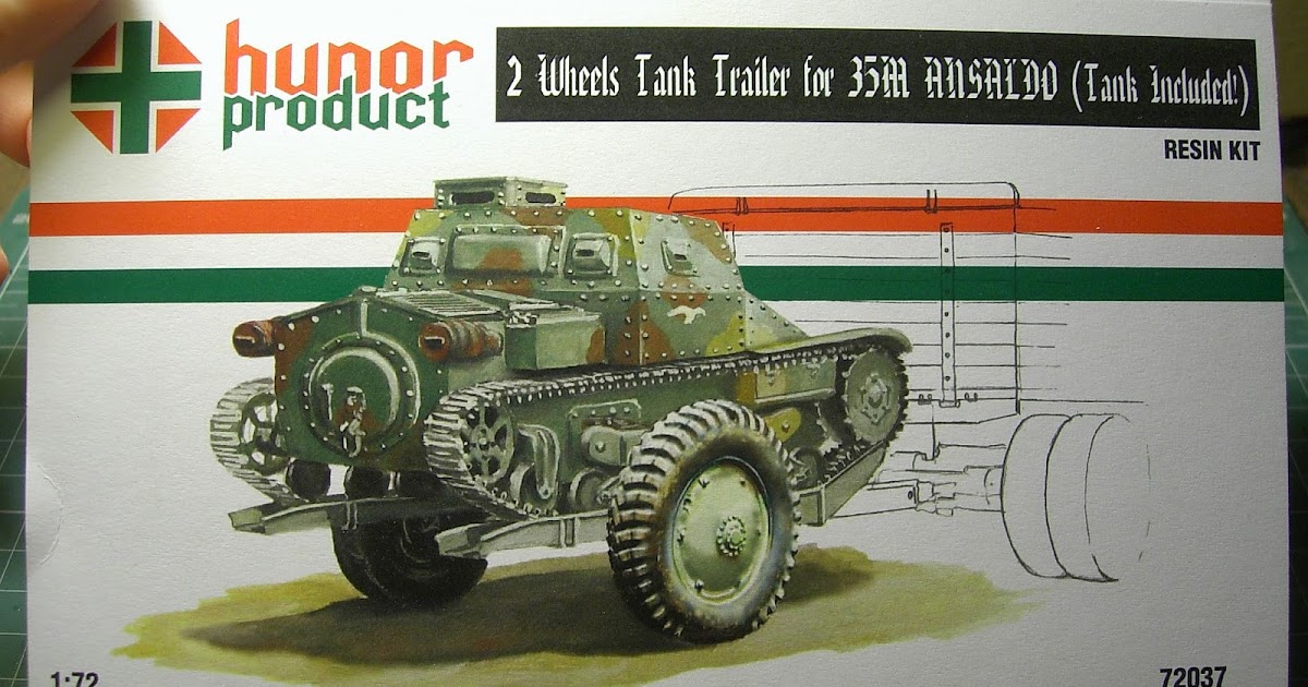 The Mad Hamster's Modelling: Inbox - Hunor Product - 2 Wheels tank ...