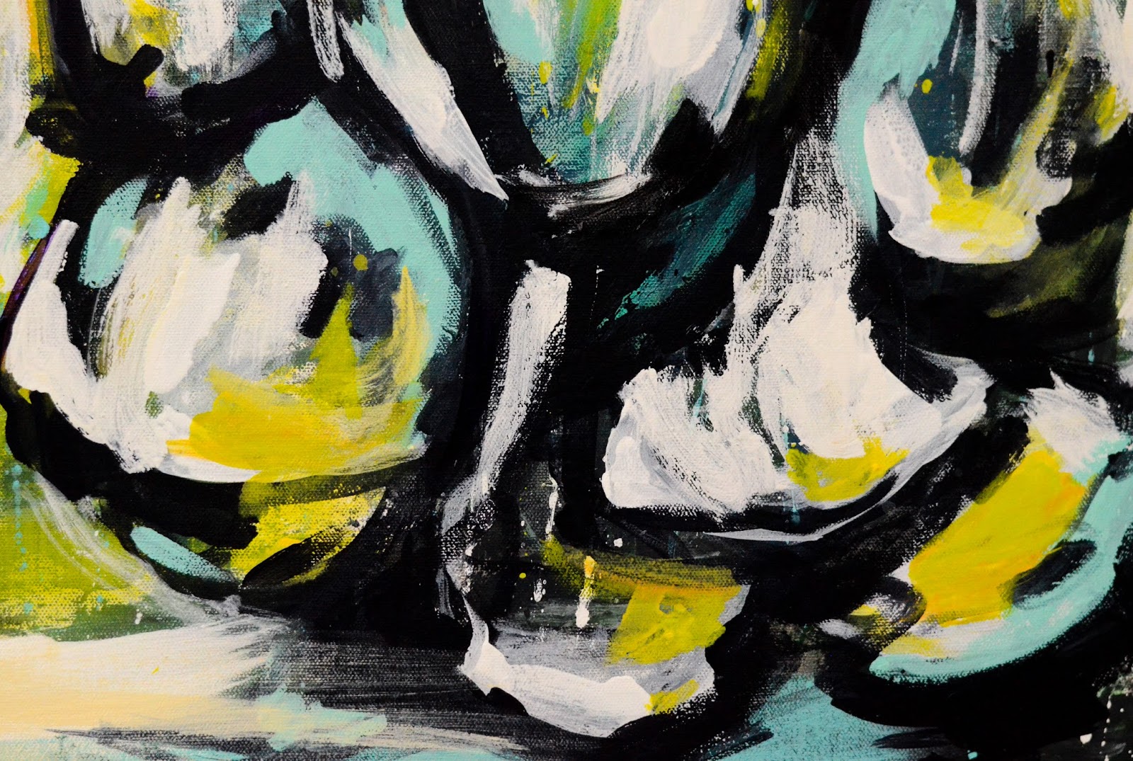 The Art Girl Jackie: Abstract Expressionism meets Post Impressionism