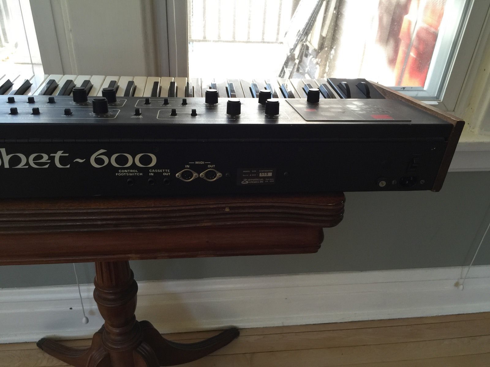 MATRIXSYNTH: Sequential Circuits Prophet 600 Analog Synthesizer SN 559