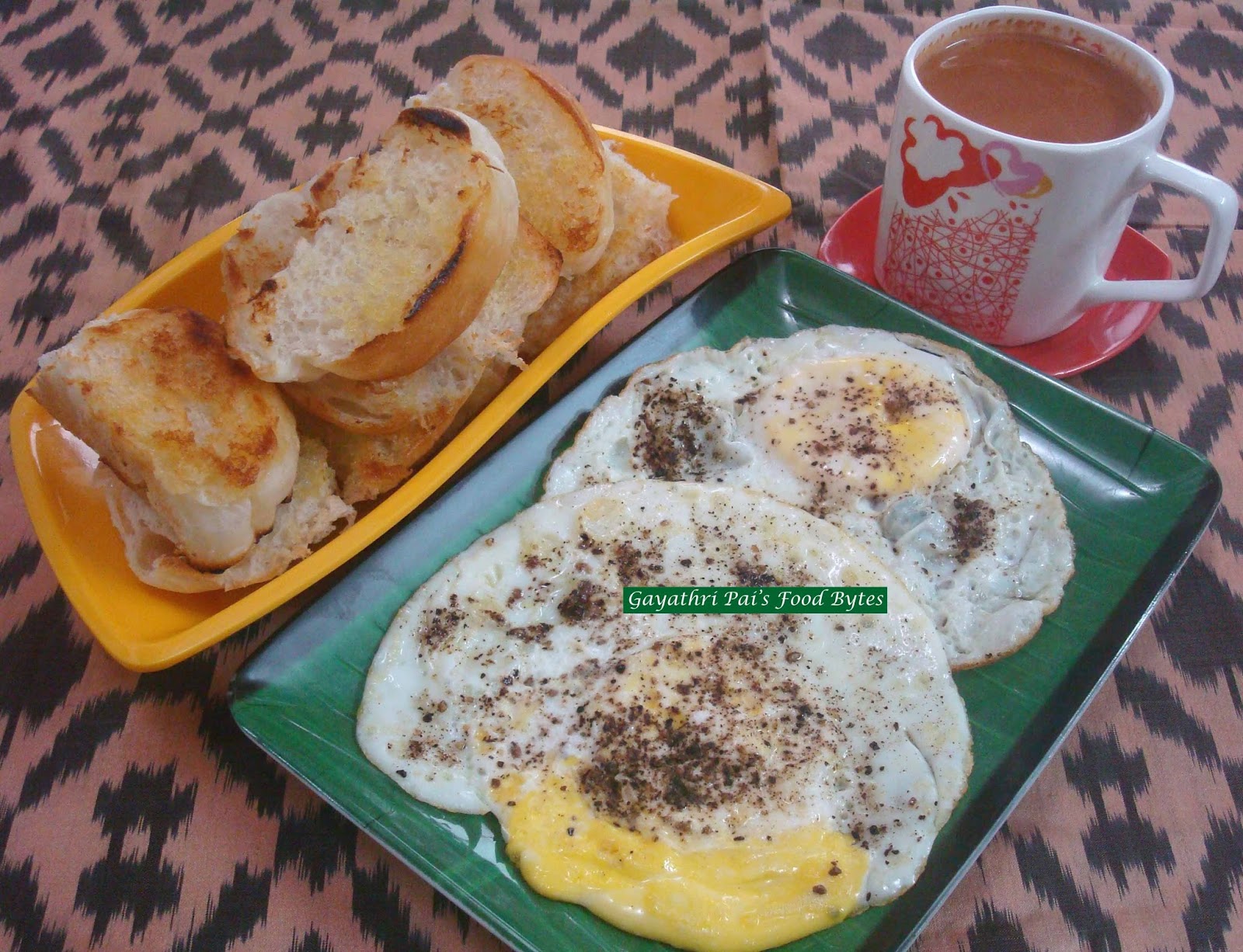 Gayathri Pai's Food Bytes: Egg Bullseye.