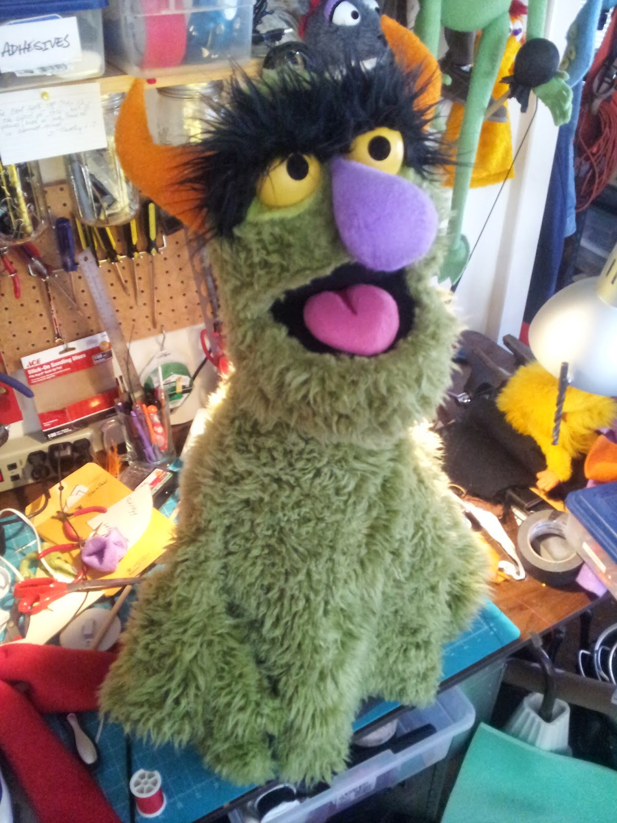 Puppets and Banjos: Custom Monster!