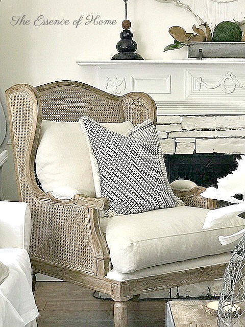 The Essence of Home: Cane Wingback Chair
