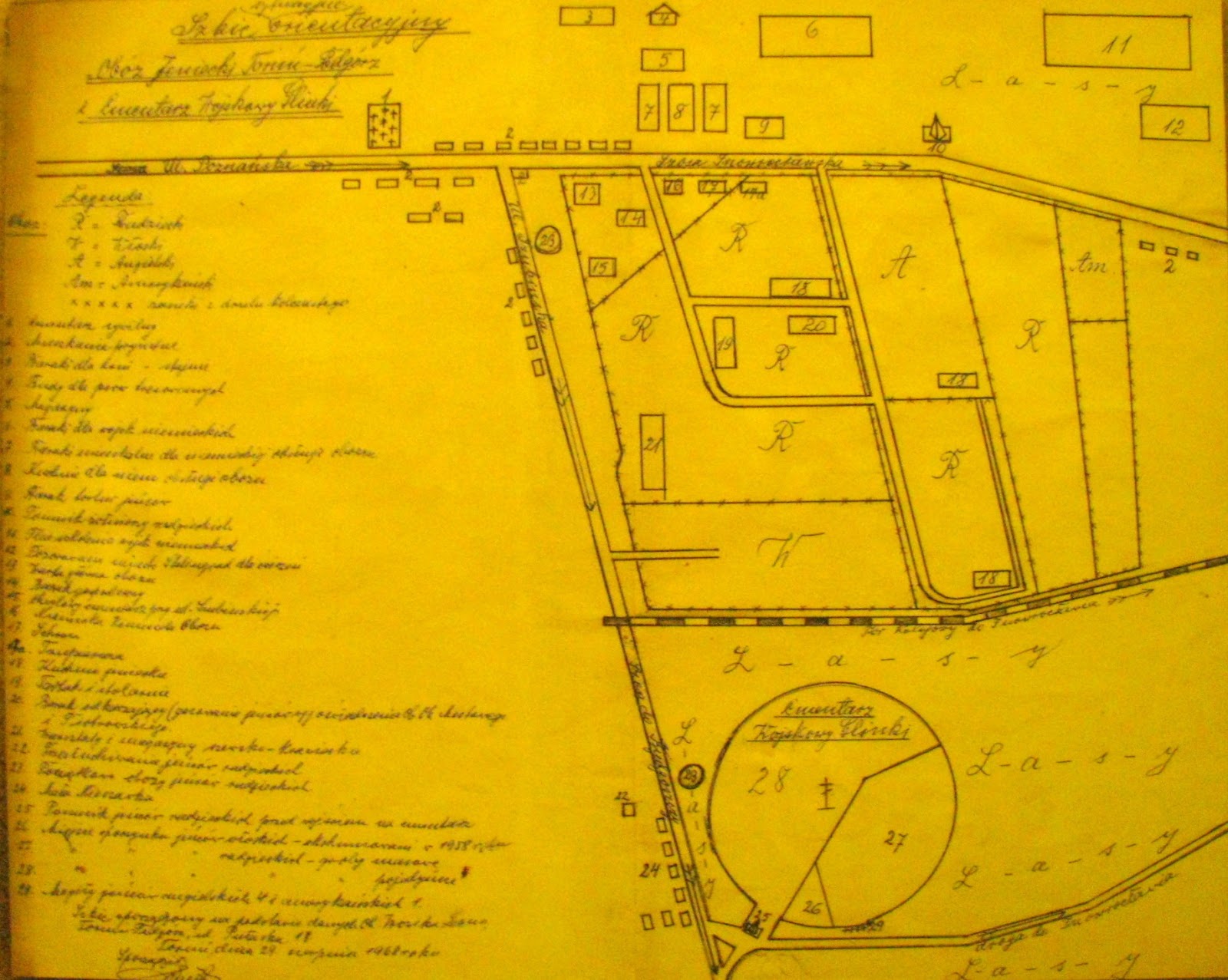 Map of Stalag by one of the witness