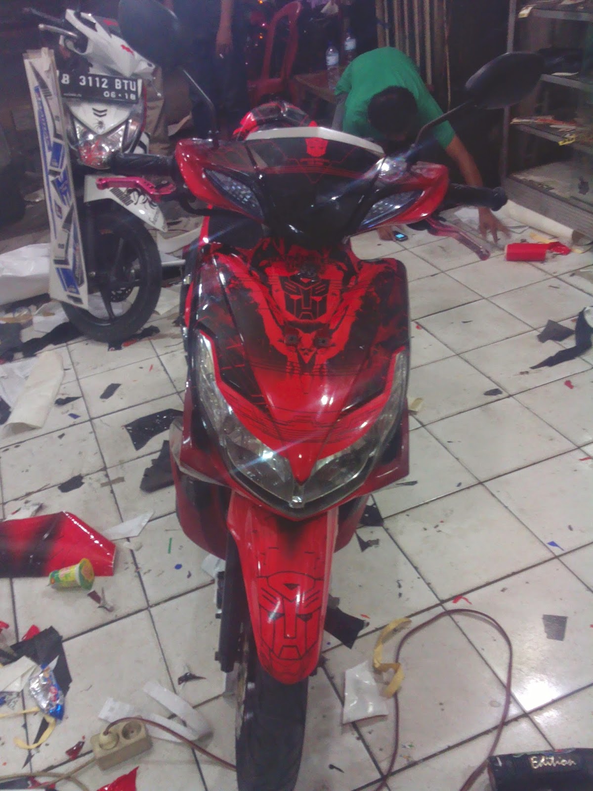 GD1 Goday Sticker - Wraps Modified: Decal Print Yamaha Xeon ...