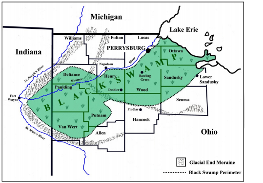 Heterick Memorial Library News: March Display: The Great Black Swamp