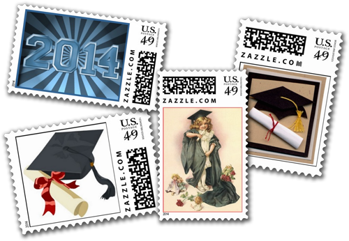 bztees2go: Graduation Stamps