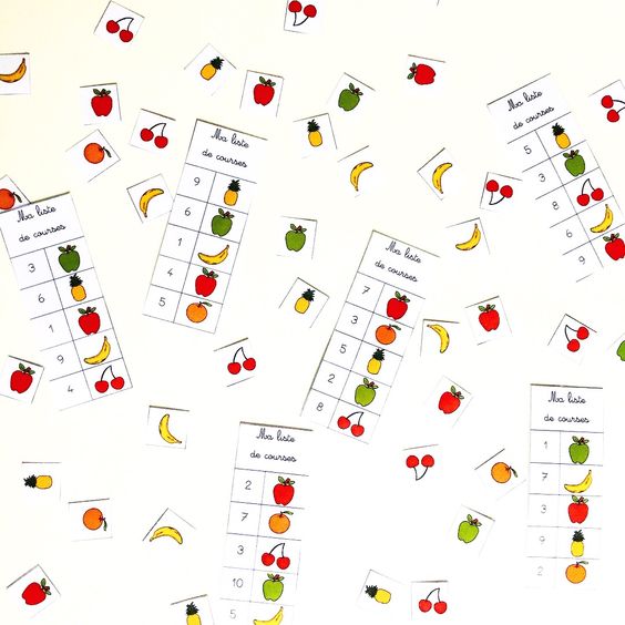 Ma liste de courses ...