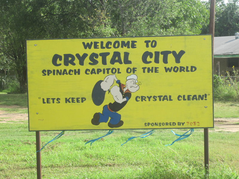 Kleefeld on Comics: Comic Location To Visit: Crystal City, TX