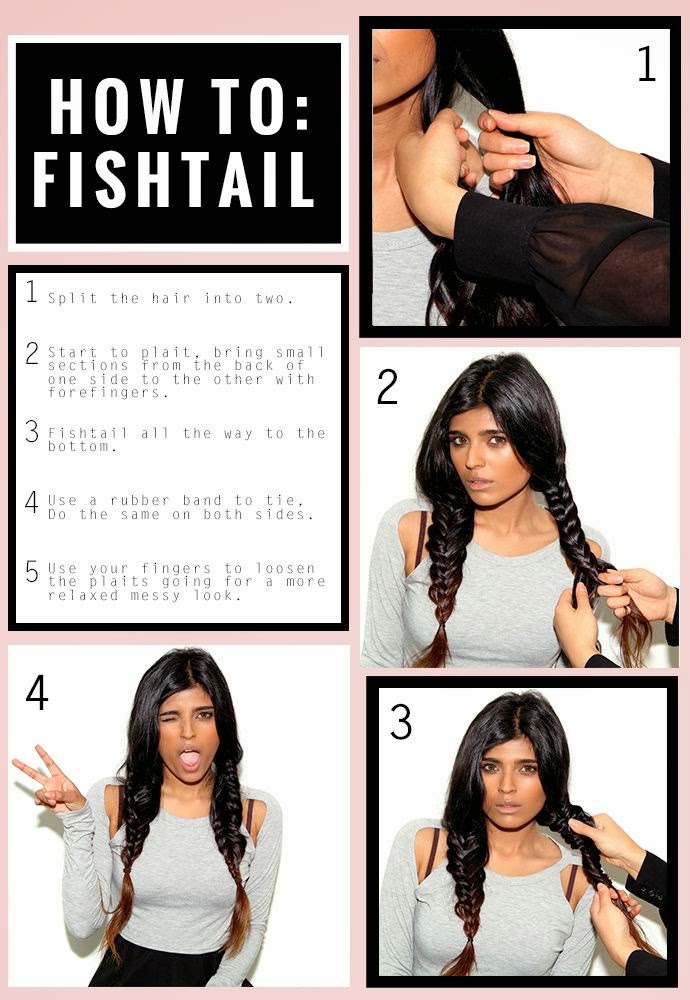 Fishtail plaits - Sally Fazeli
