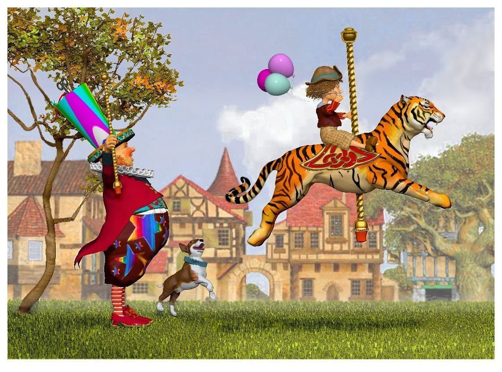 Pinzellades al món: Il·lustracions de John Patience: la imaginació al poder