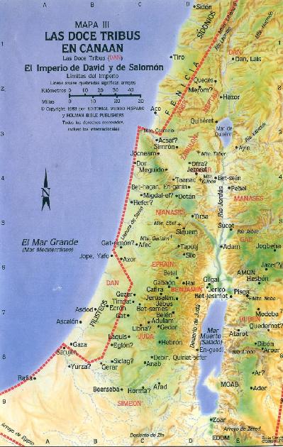 Yahweh Es Mi Pastor: Mapas Bíblicos