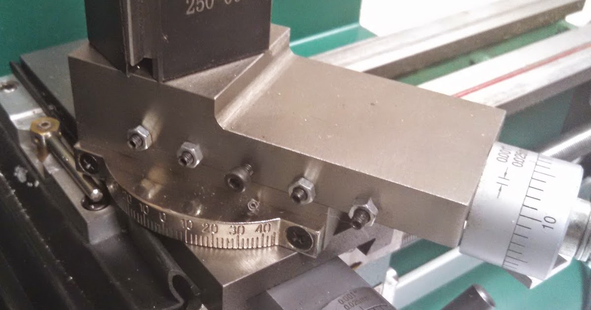 Benchtop Machine Shop: Lathe: Compound Lock and Gib