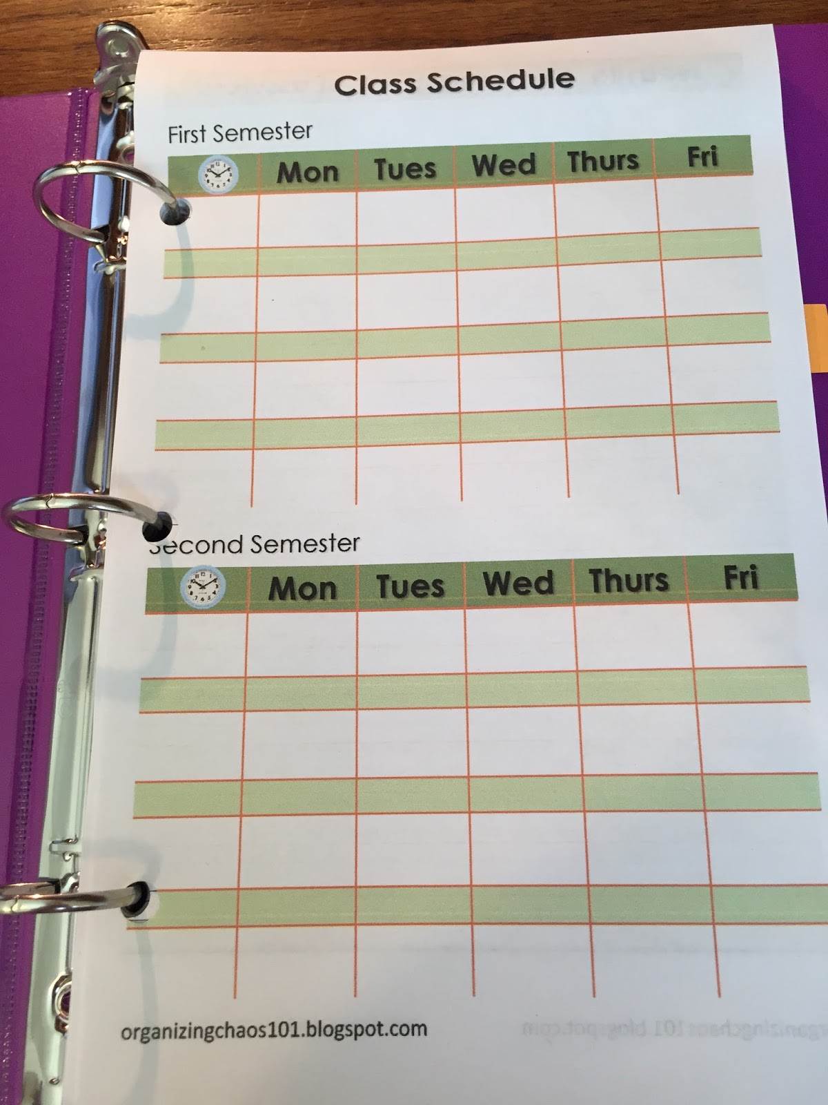 Organizing Choas 101