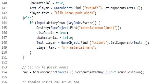 Method Dalam Unity3d Unity C Tutorial 1 Koleksi Catatan Tutorial Kang Ncep Komputer