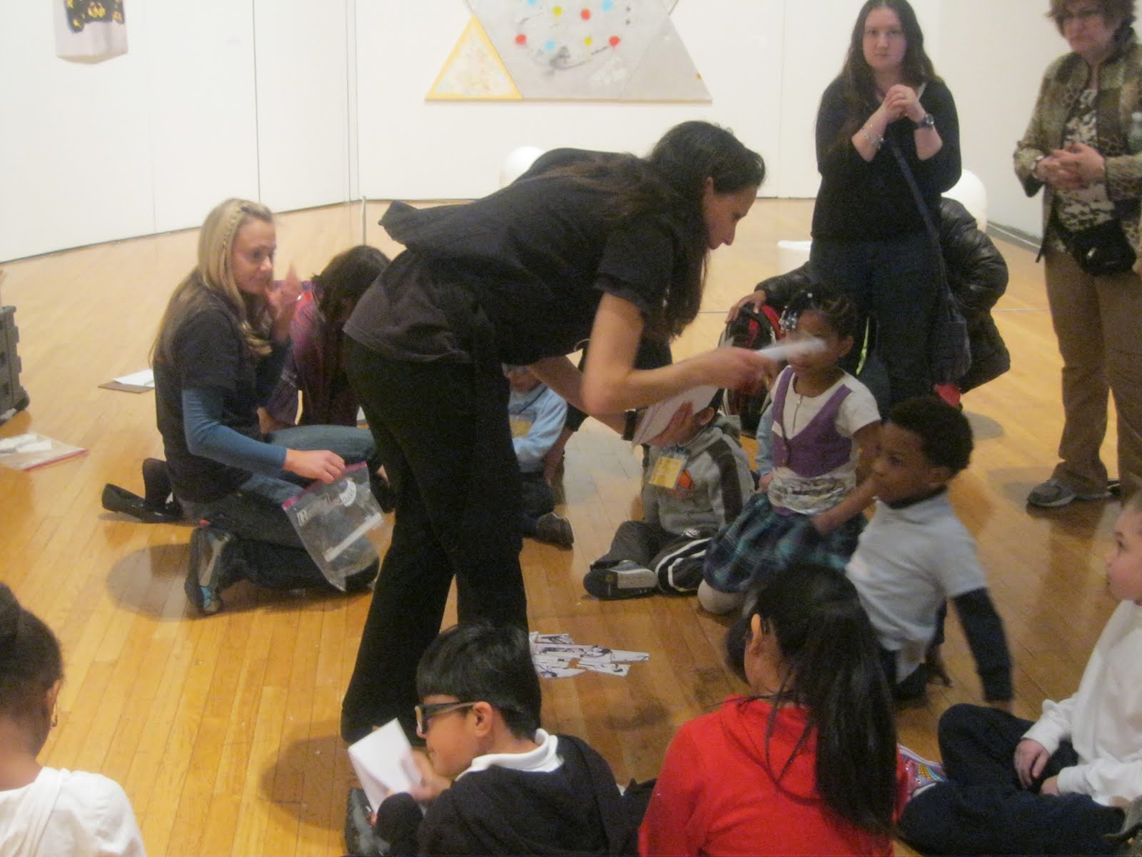 Art Beyond Sight Lab for Learning: PS 201 at the Queens Museum of Art