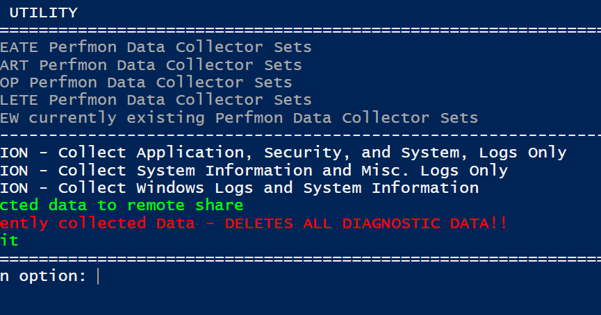 Animus Prime Powershell Performance Diagnostics Utility