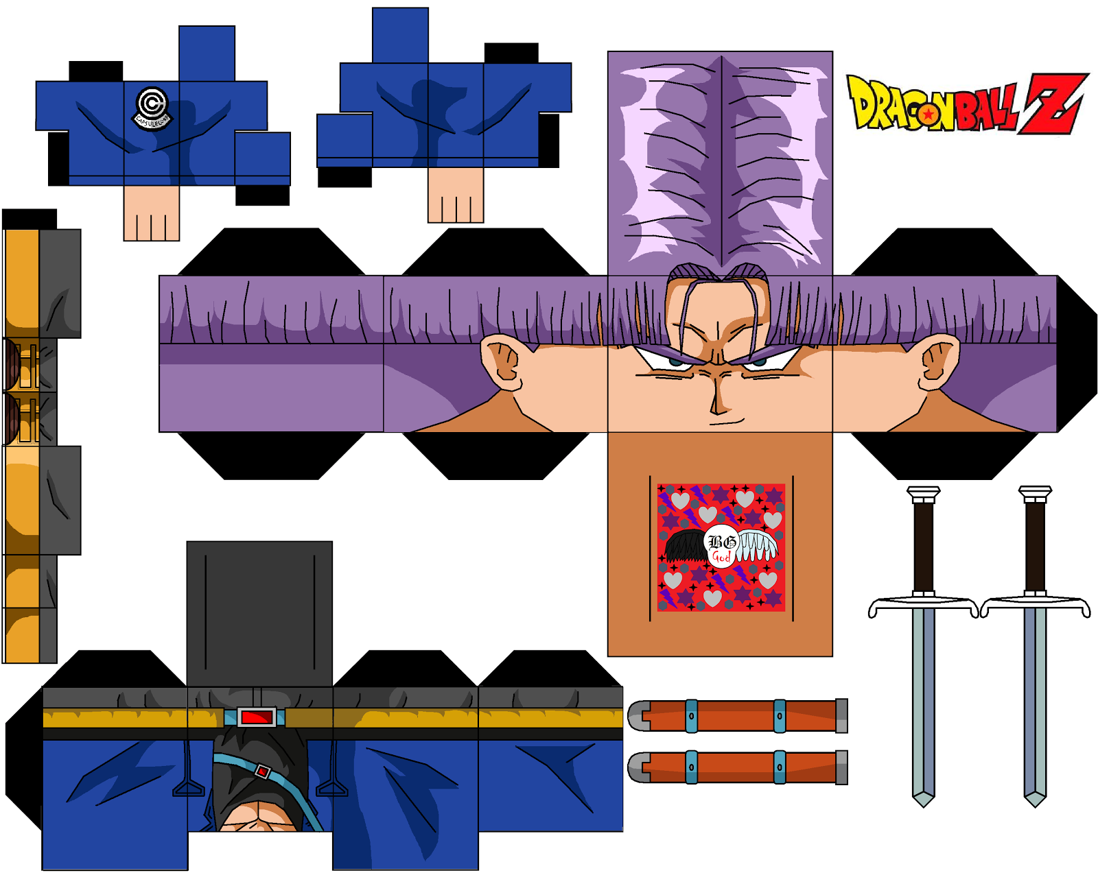 De cubeecraft y algo más: Cubeecraft de Dragon Ball Z