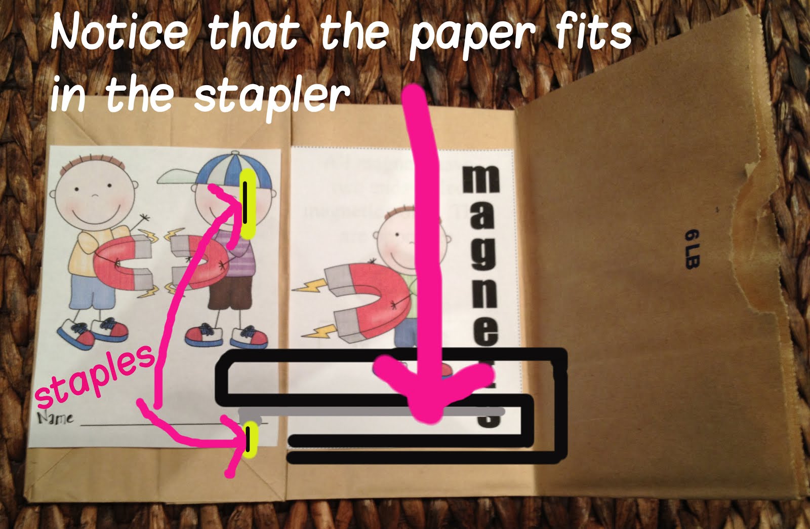 I heart Science kids: How to Put Together My Magnet Minibook!