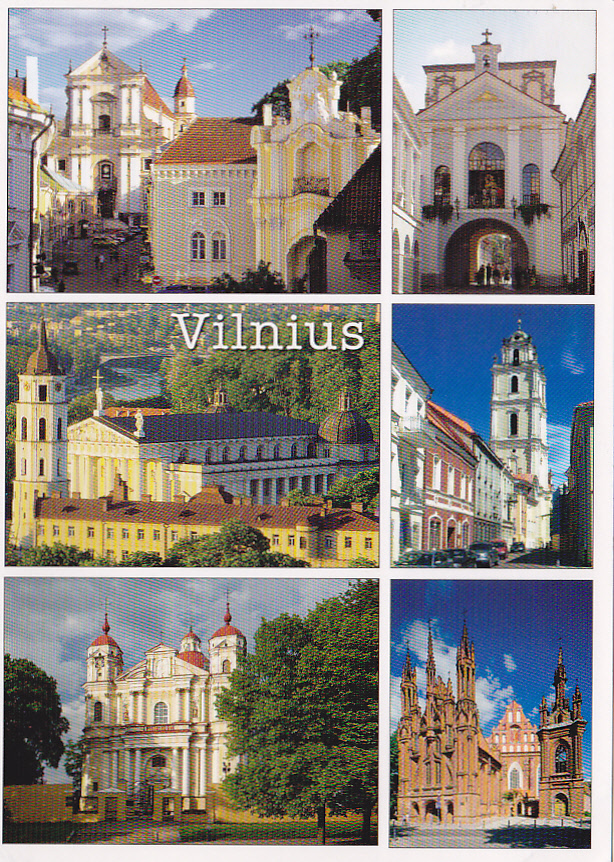 Postcard A La Carte 2: Lithuania - Vilnius