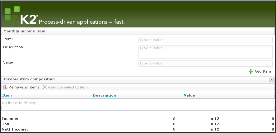 K2 smartforms - Expressions