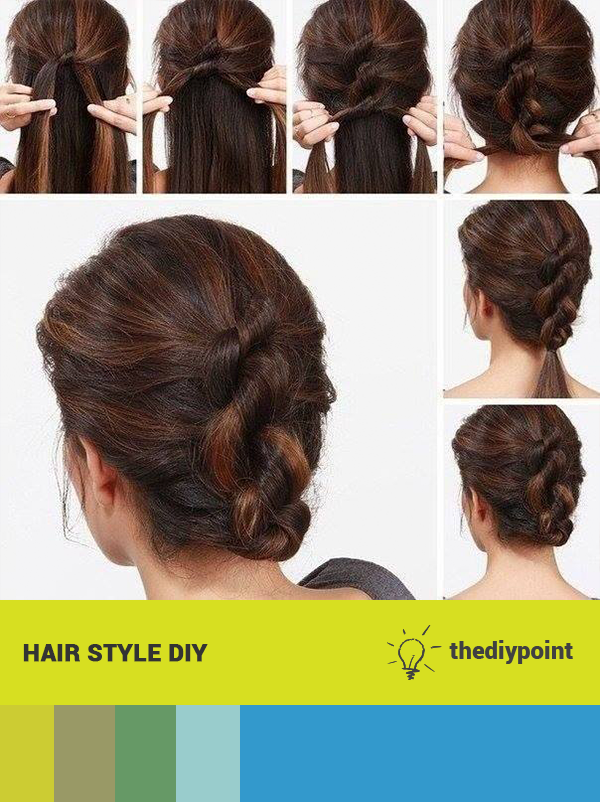 Thediypoint: Hair Style Diy #4.