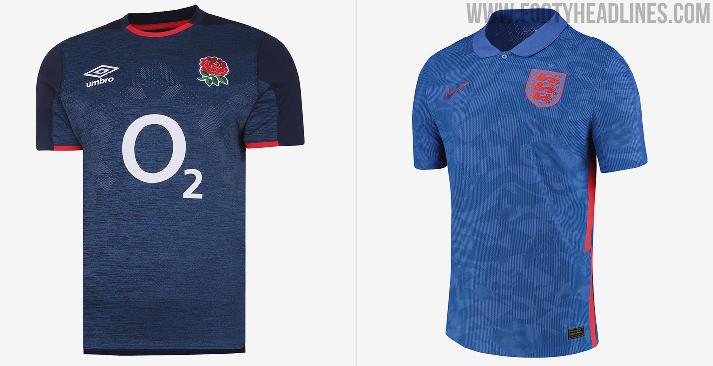 Umbro vs Nike - Nike England Football vs Umbro England Rugby 2020-21 ...