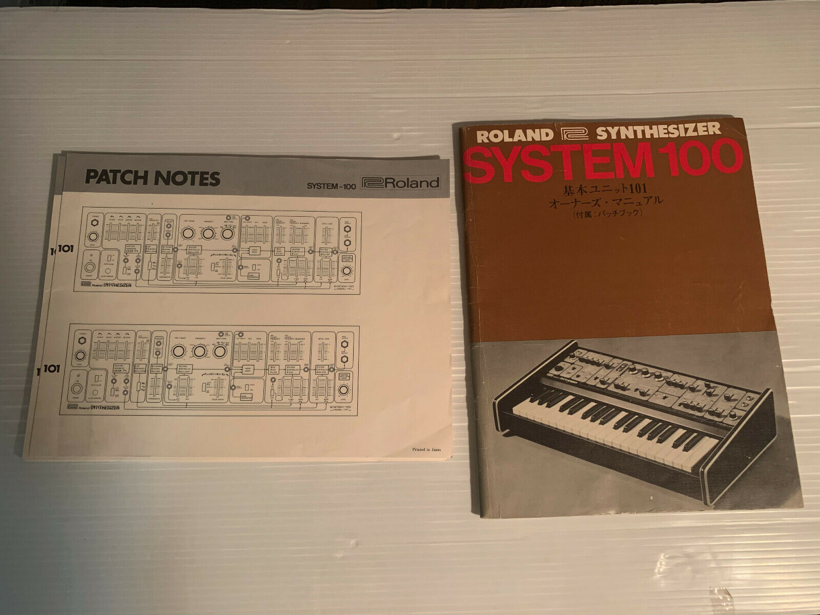 MATRIXSYNTH: Roland System 100 101 Analog Synth Synthesizer Keyboard