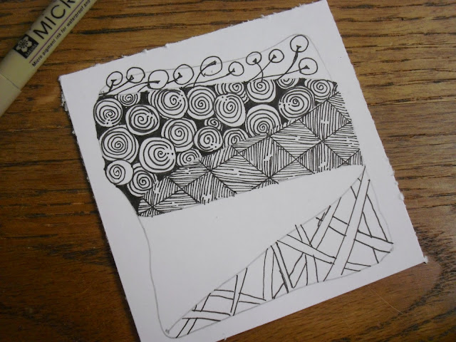 punk projects: zentangling