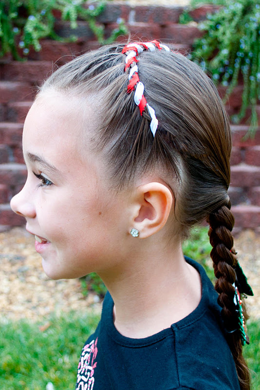 Princess Piggies: Holiday Hairstyles: Candy Cane