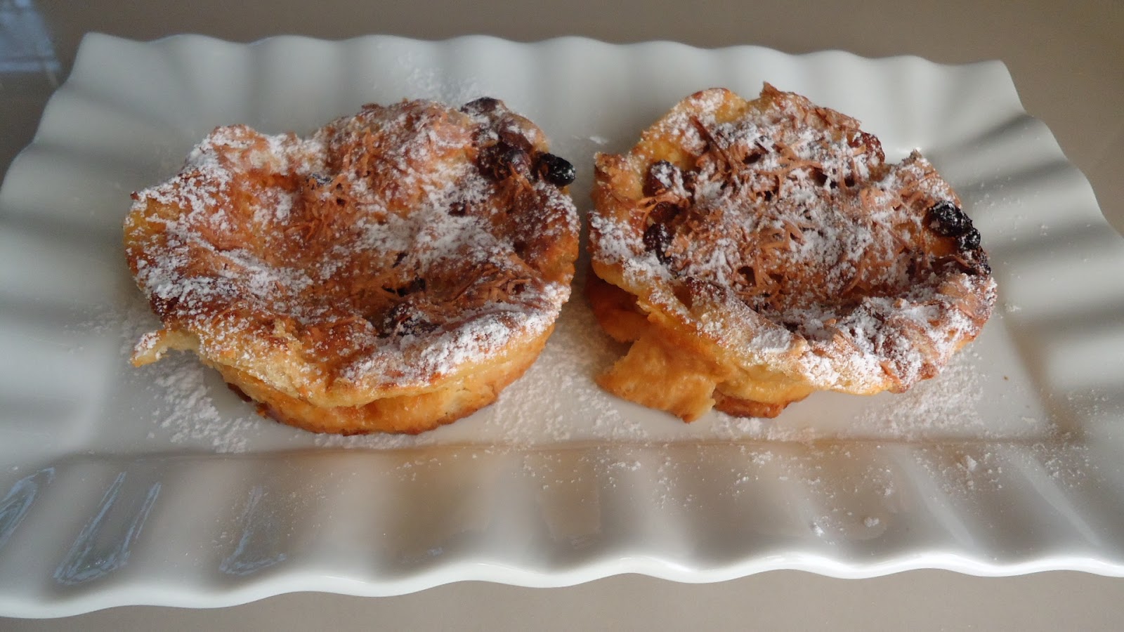 Zara ♥ Baking: PUDING ROTI CHEESE...