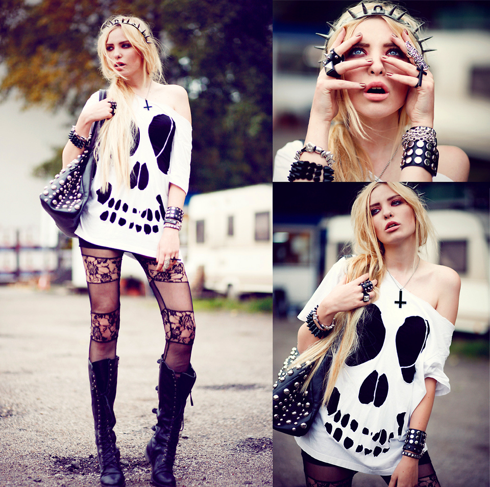 Alinne Rosa: Tendência MaGGnífica: Punk Chic