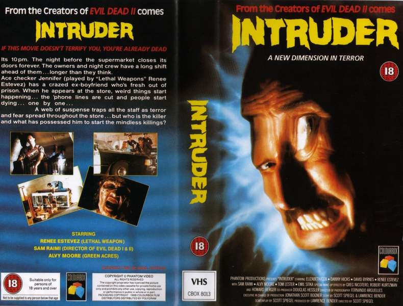 El Intruso (Sam Raimi + Bruce Campbell) - RaroVHS – El Archivo Del Cine ...
