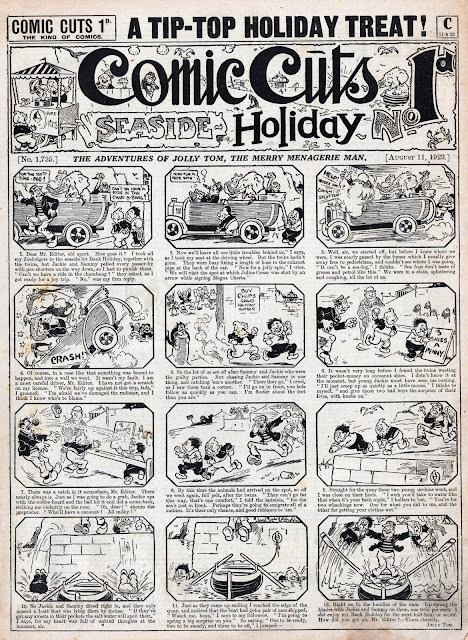 BLIMEY! The Blog of British Comics: Comic Cuts Seaside Holiday Number ...