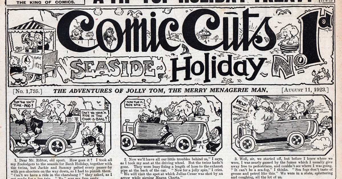 BLIMEY! The Blog of British Comics: Comic Cuts Seaside Holiday Number ...