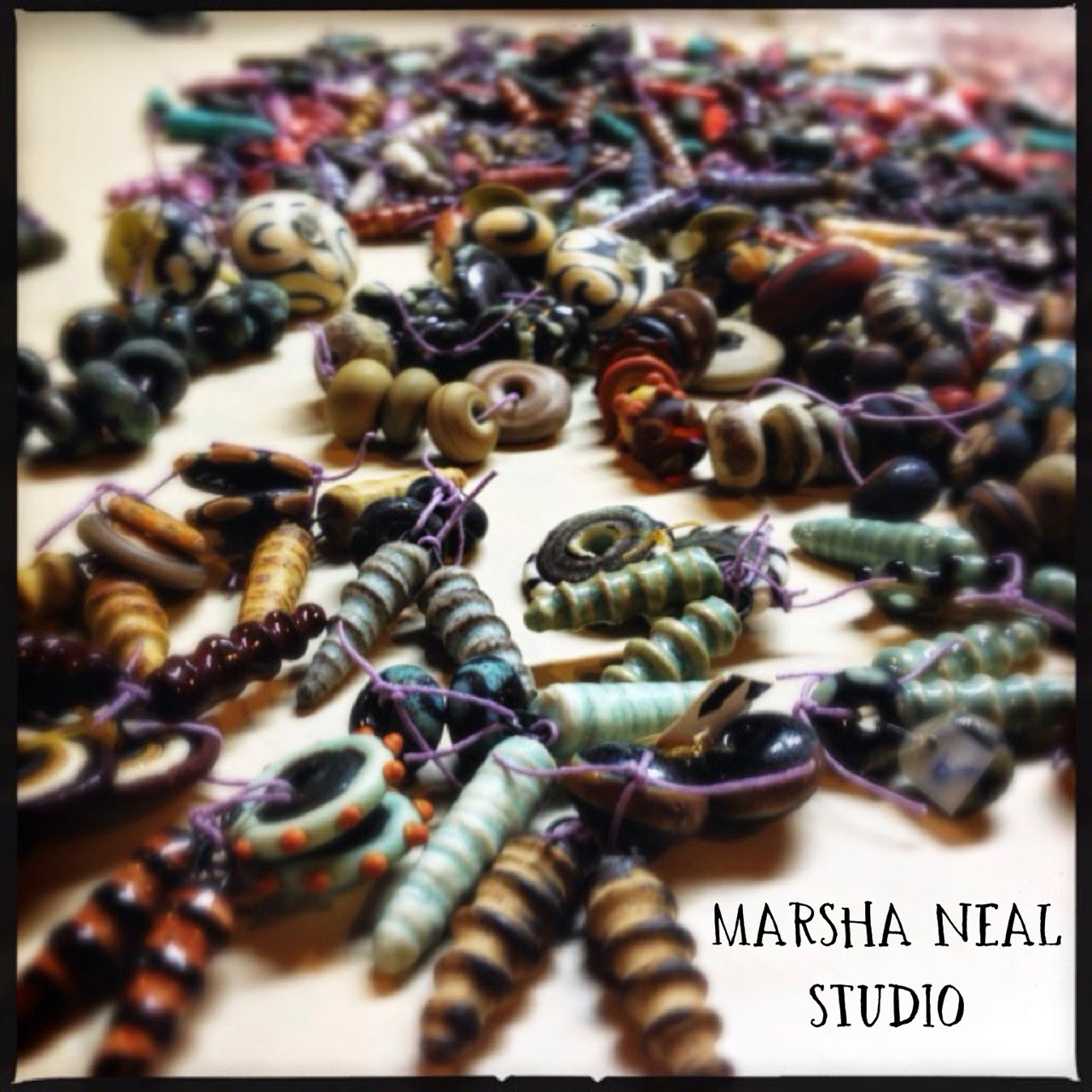 Love My Art Jewelry: Making Ceramic Beads with Wire Loops