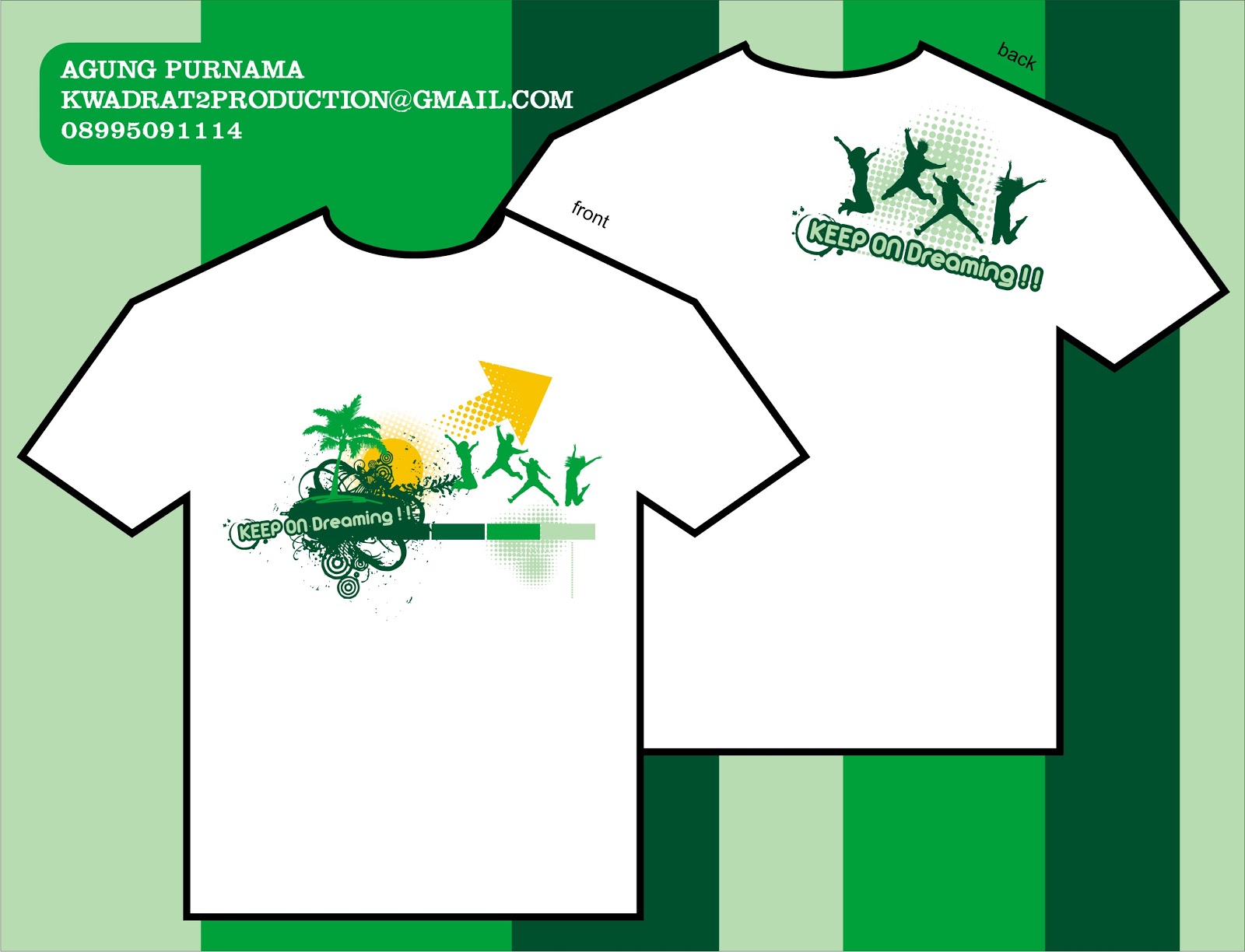 KWADRAT2 DESIGN: T-Shirt Design Gallery (Corel Draw)