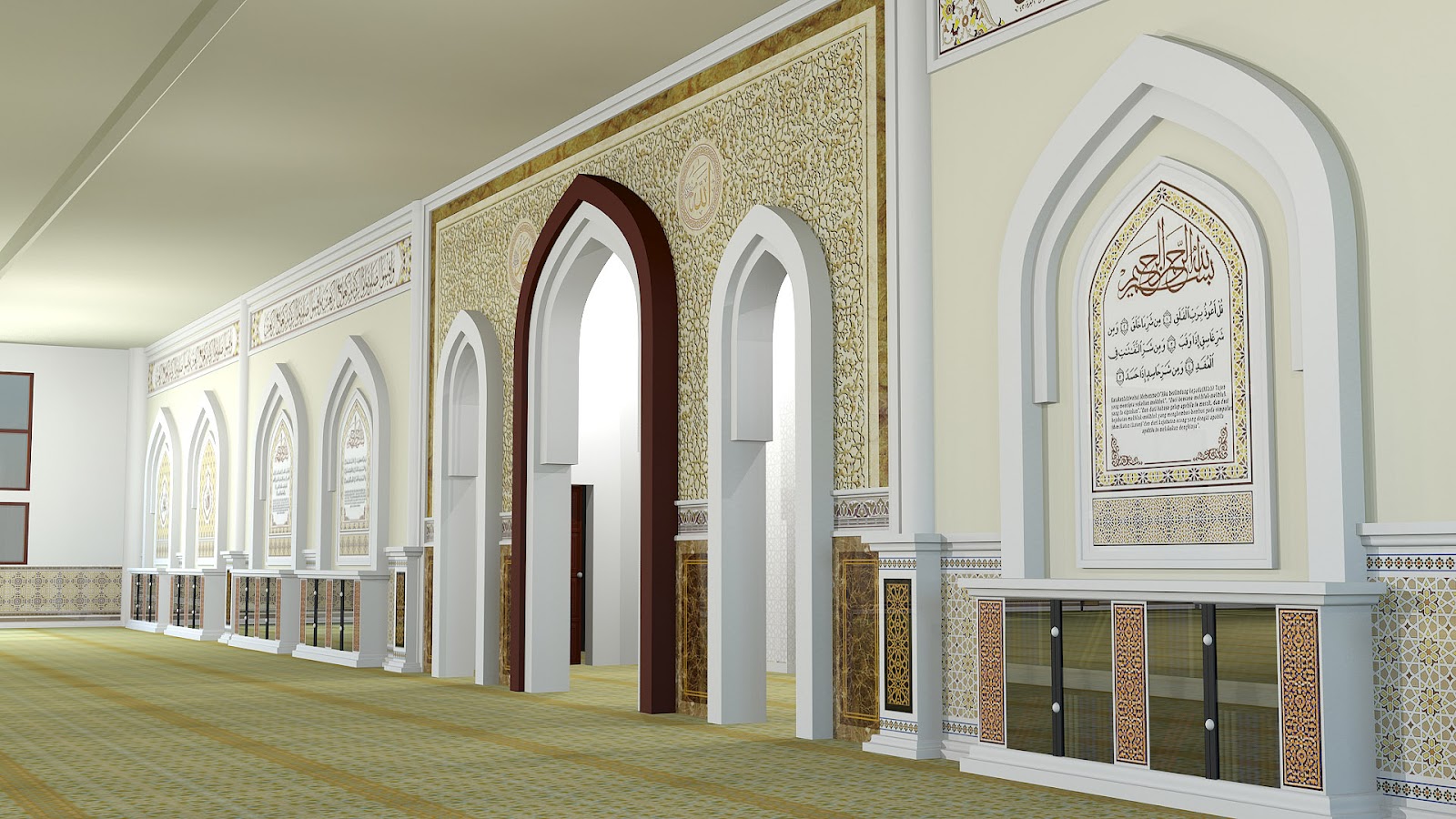 Islamic Interior / Exterior Design: Masjid Indah - Design untuk Negeri ...