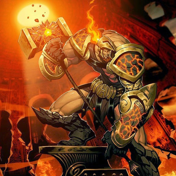 Para Semideuses: Hefesto e Vulcano