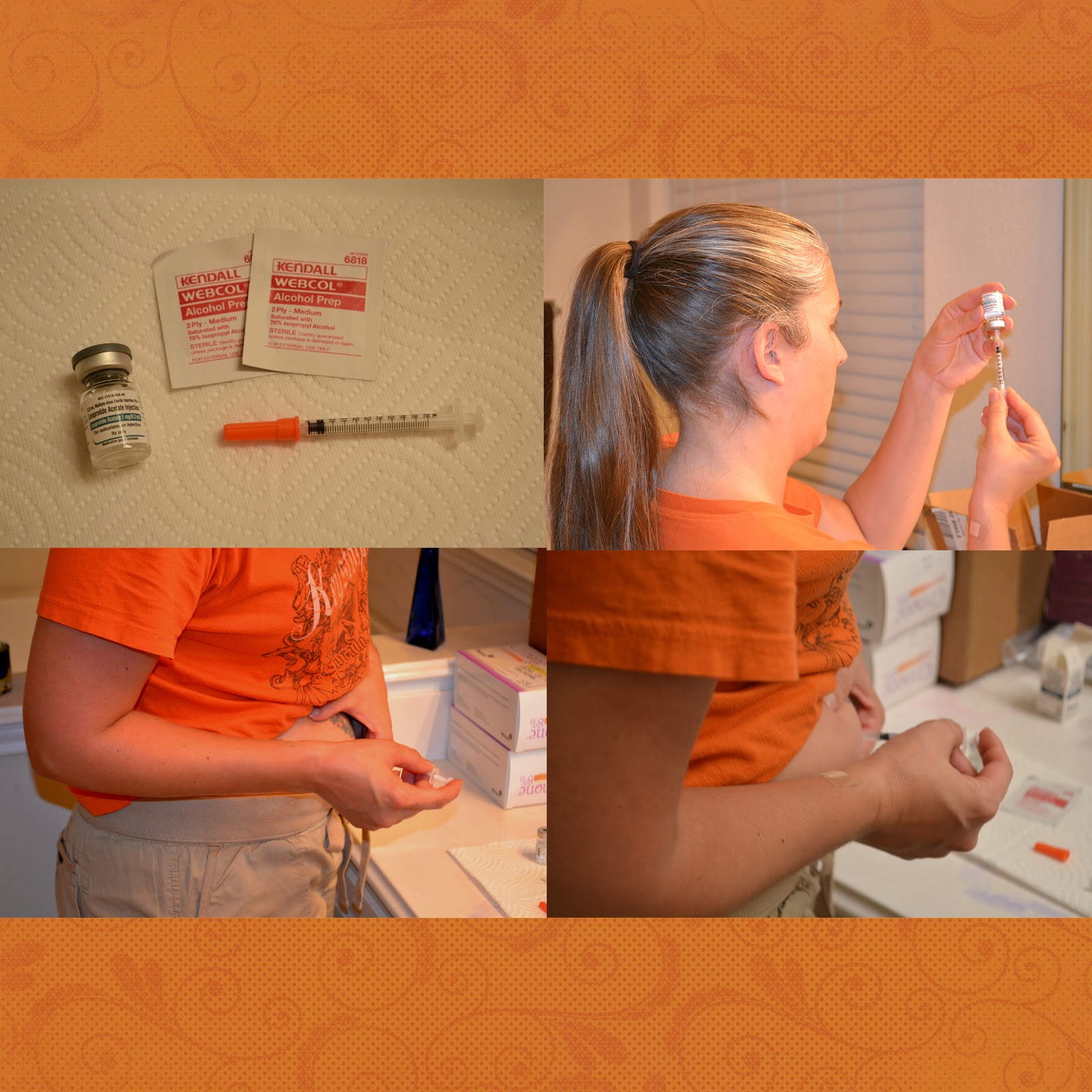 I'm Gest the Babysitter: 1st Lupron Injection Done