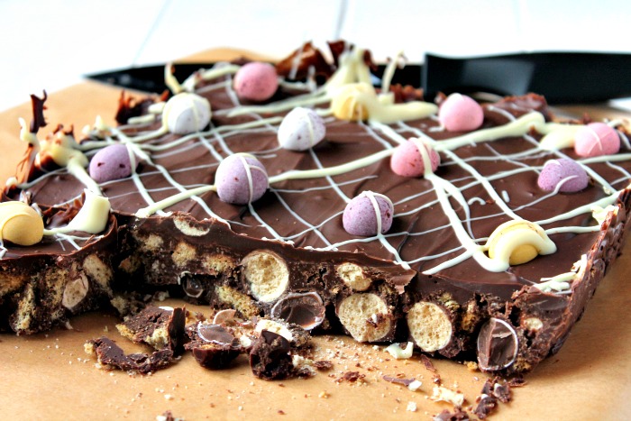 Malty Mini Egg Crunch Bars - A Cornish Food Blog | Jam and Clotted Cream