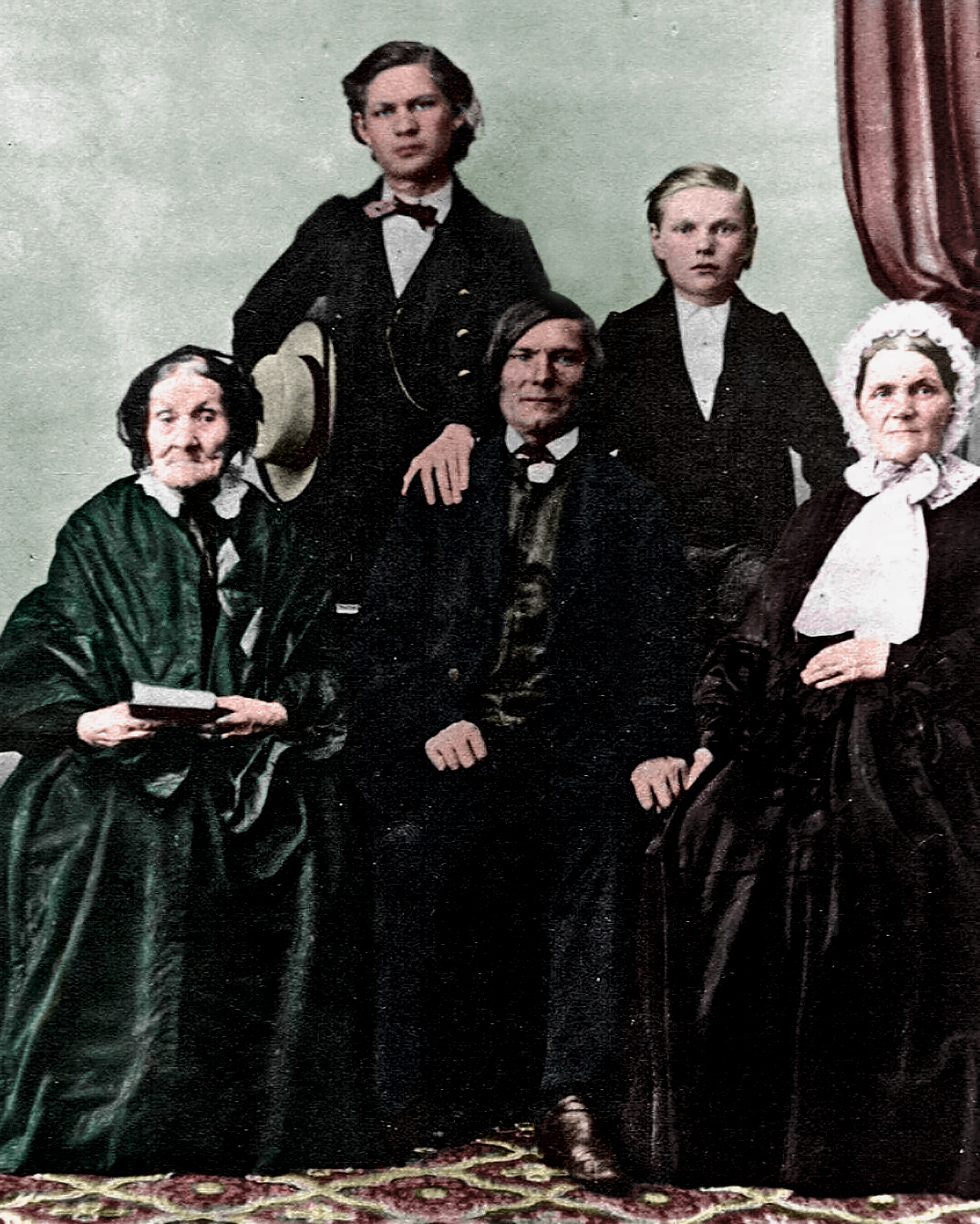 Historia väreissä: Suomalainen perhe 1860