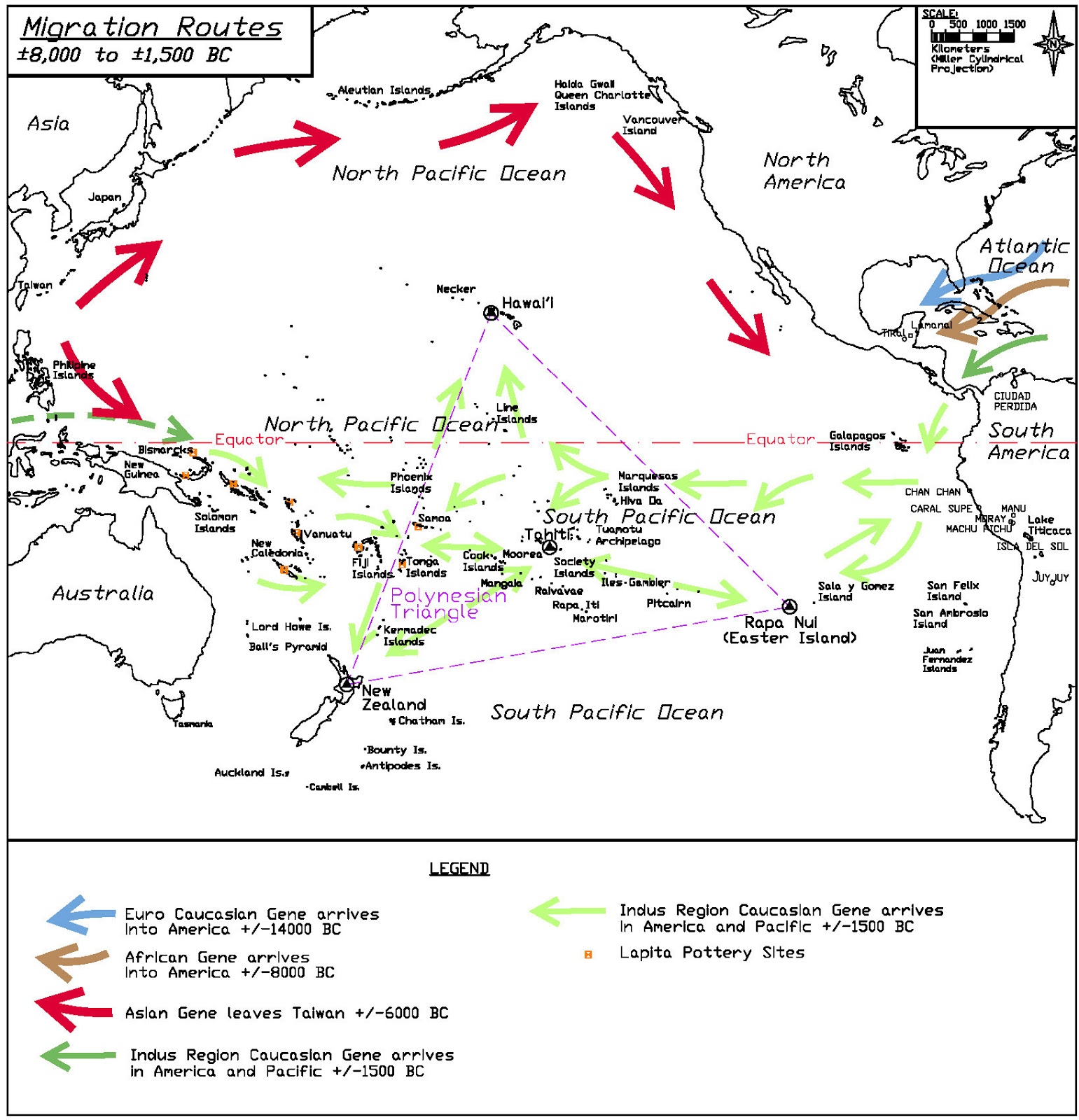 Rapa Nui (Easter Island) - A Compass of the Pacific: Off on a Tangent ...